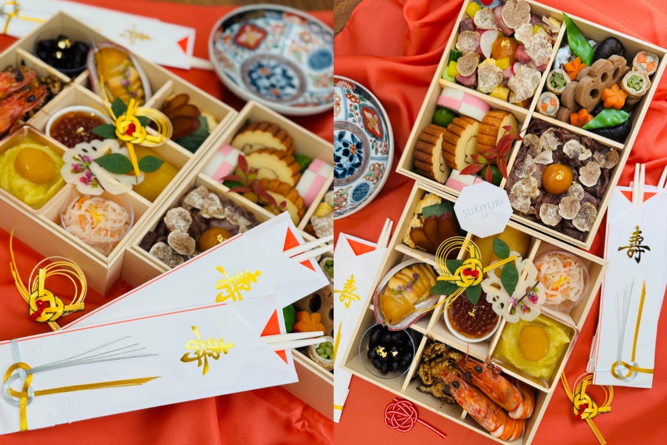 SUKIYUKI LAの豪華手作りおせち 予約受付中！ | LALALA USA