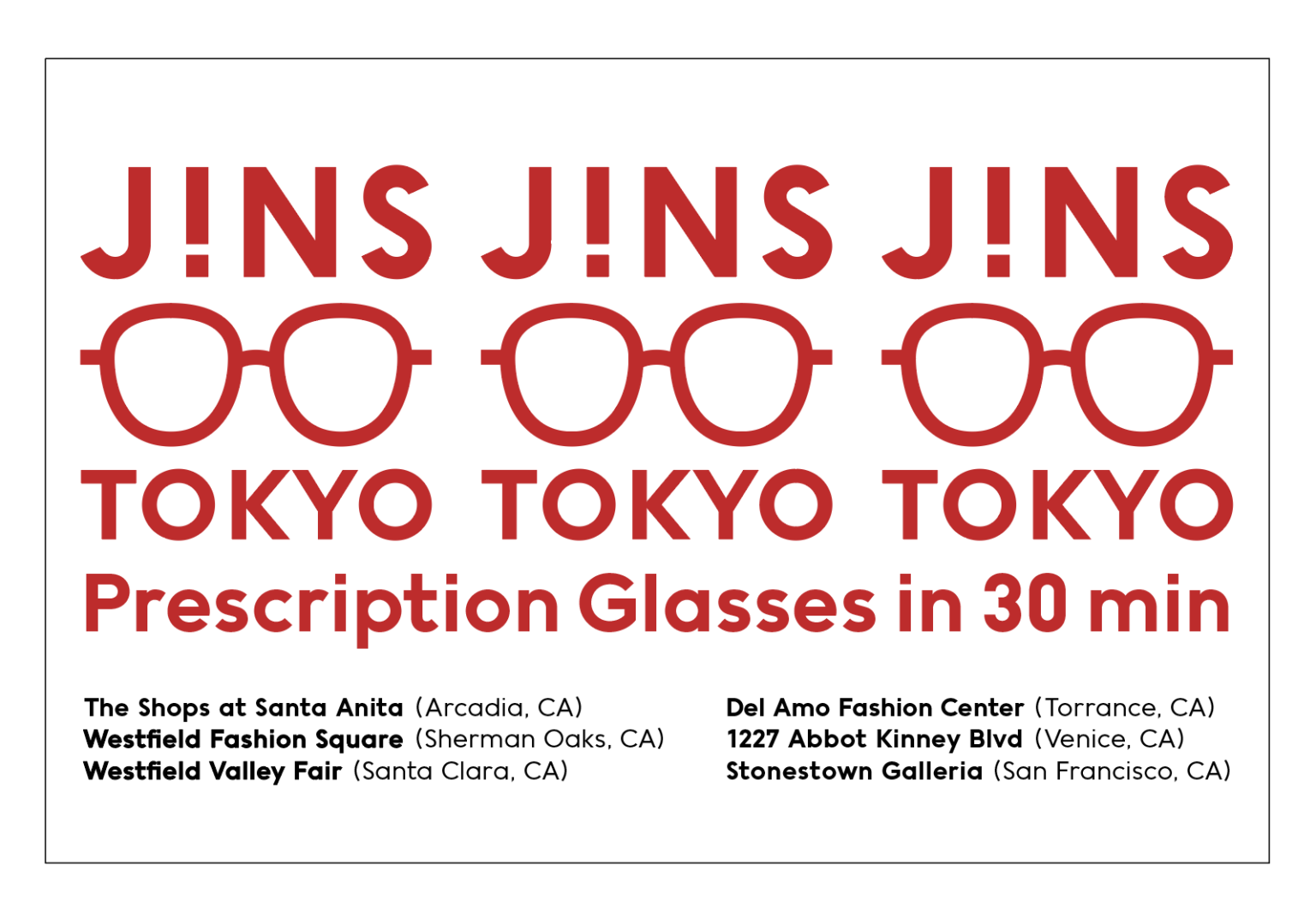 JINSアボット・キニー店 1周年記念イベント開催 | LALALA USA